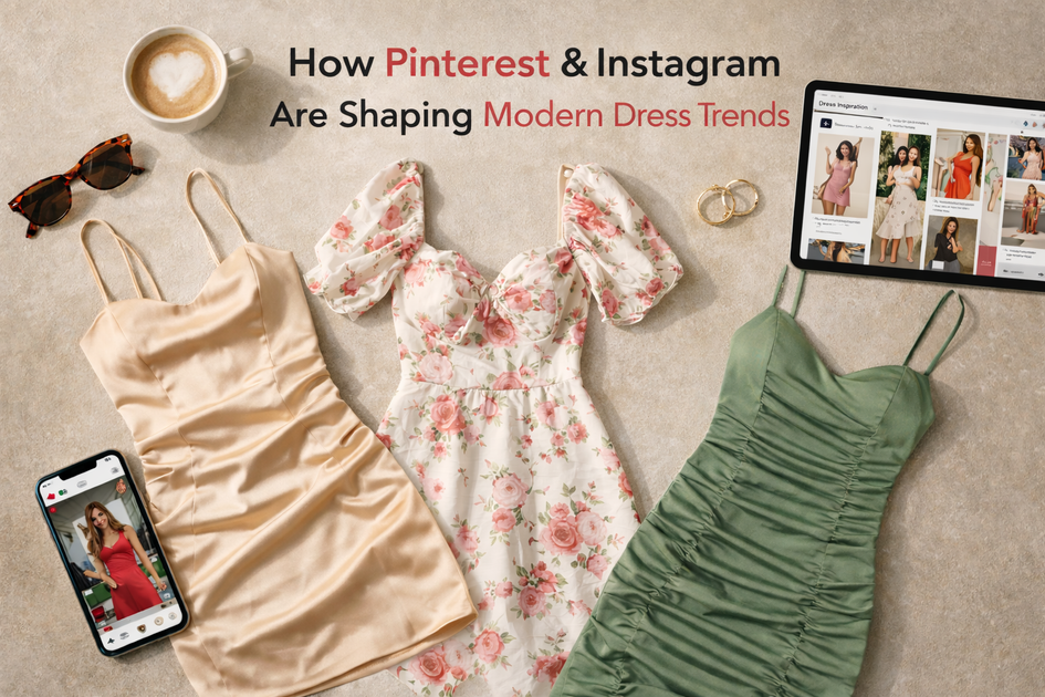 How Pinterest & Instagram Are Shaping Dress Trends – Starin